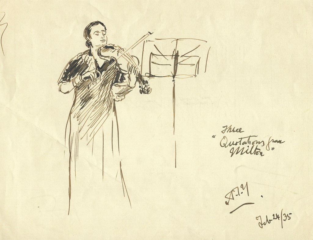 Viola-player – Rebecca Clarke